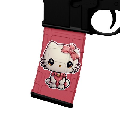 Mag Skin Vinyl Wrap for Airsoft (AEG) Magazines - Hello Kitty | eBay