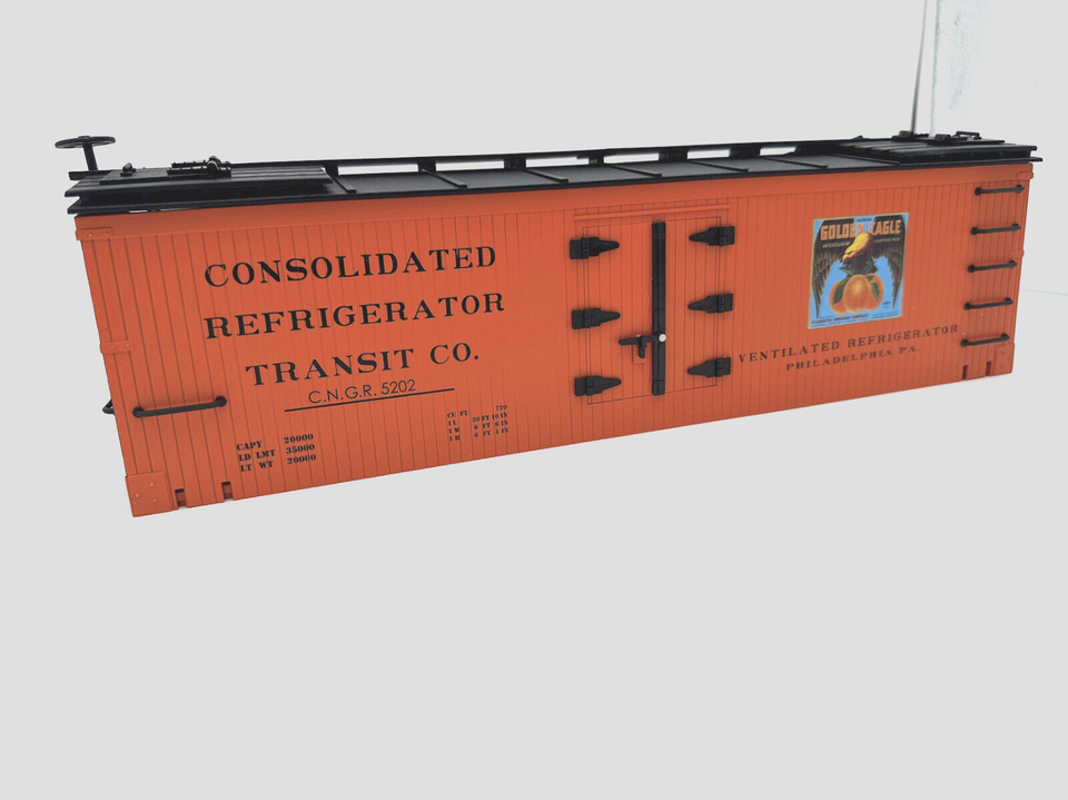 BACHMANN 93203 GOLDEN EAGLE REEFER Body w/ Truss Underframe and Steps G ...