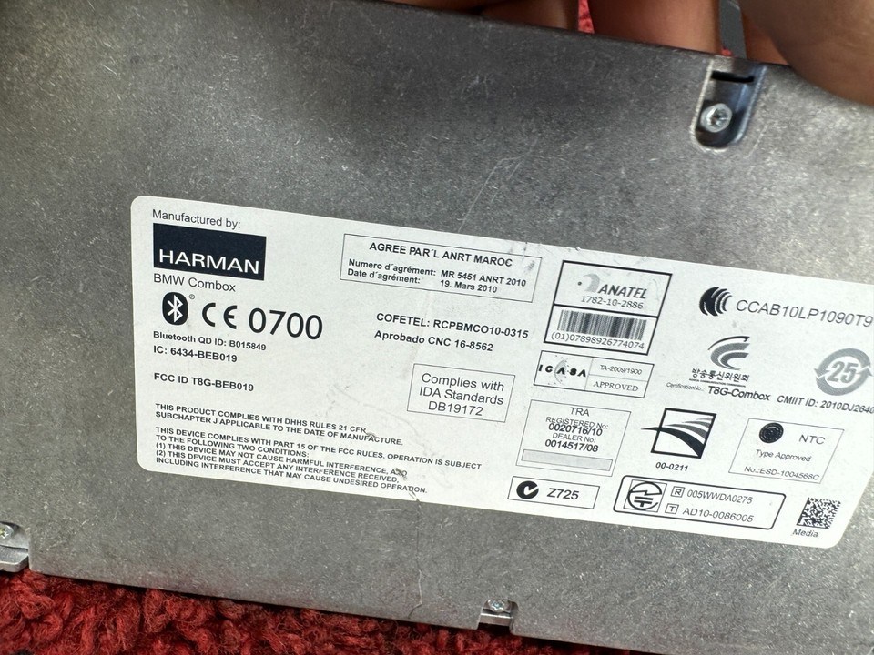 BMW E84 E70 E82 E92 Telematics Combox Communication Control Unit Module ...