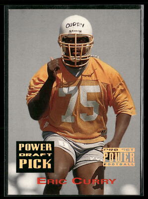 Eric Curry 1993 Pro Set Power #PDP27 Draft Picks Gold Tampa Bay Buccaneers | eBay