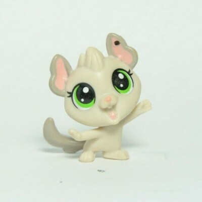Littlest Pet Shop LPS 136 Chenille Chilla #136 Chinchilla -1- | eBay