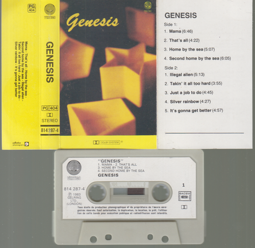 K 7 AUDIO (TAPE) GENESIS *MAMA* | eBay