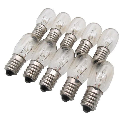 10PCS 220V-240V E14 Screw Type Light Bulbs FOR Many Brand Home Sewing ...
