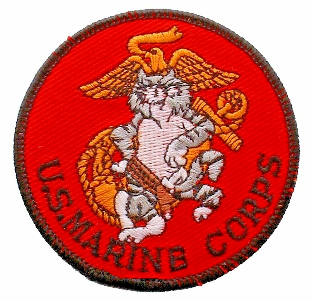 MARINE CORPS TOMCAT Embroidered Shoulder Patch 3" (0392) | eBay