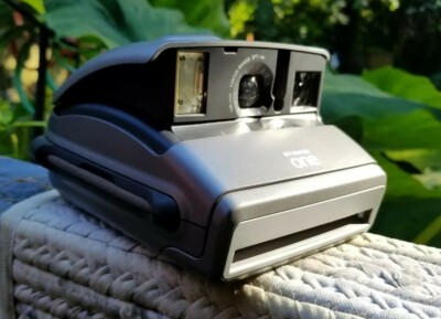 Polaroid One 600 Pop Up Instant Camera Silver | eBay