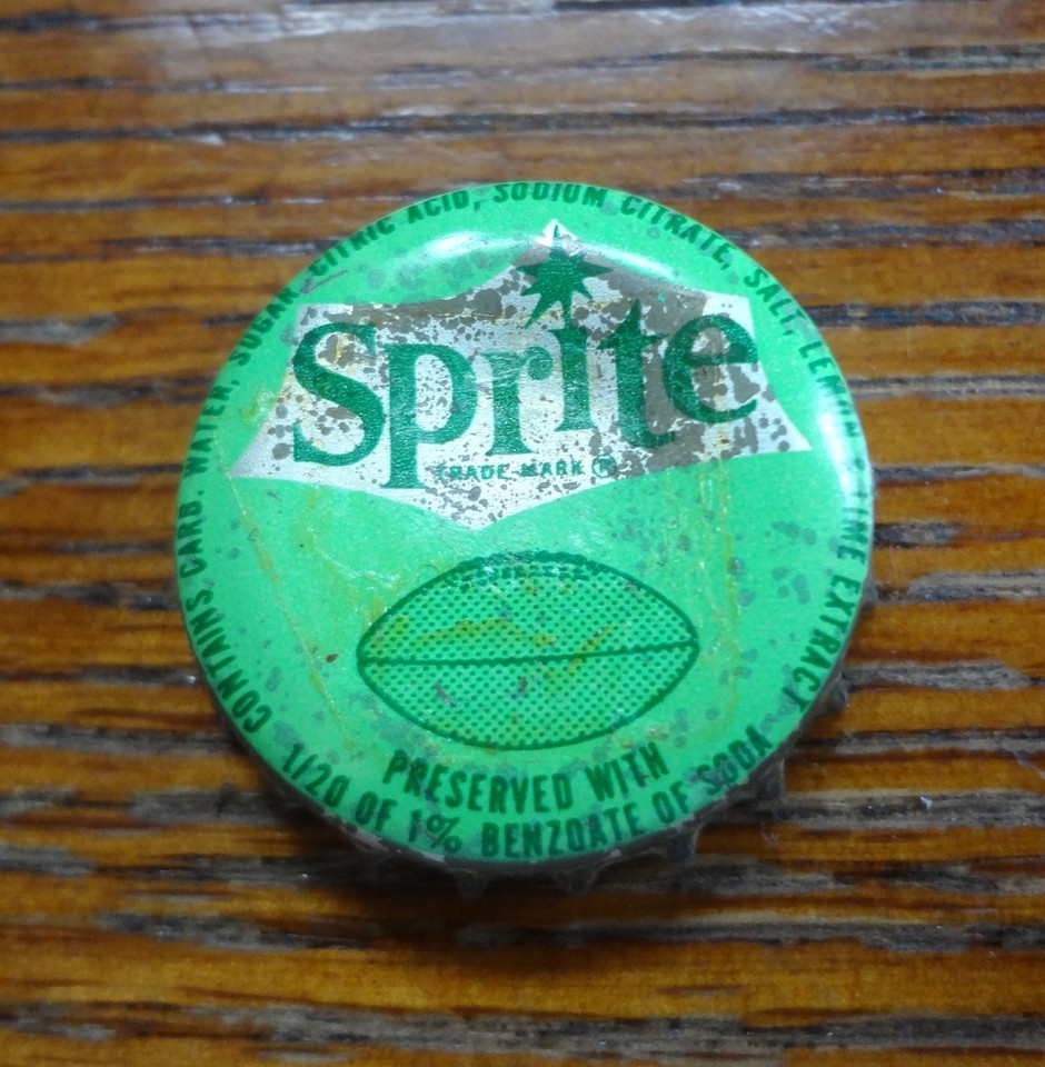 1966 SPRITE Coke GALE SAYERS Chicago Bears All-Star Bottle Cap C65 | eBay