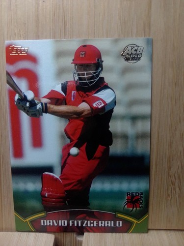 DAVID FITZGERALD🏆2002 #33 Topps ACB Cricket Card🏆FREE POST | eBay Australia