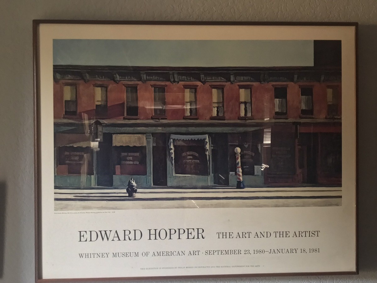 Edward Hopper Early Sunday Morning AMERICAN ARTIST. Edward Hopper.