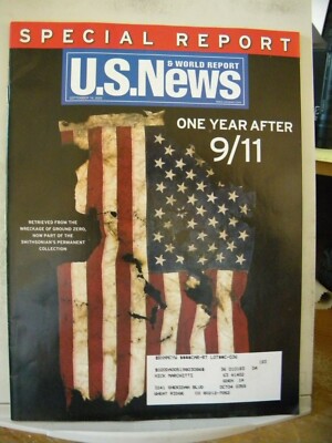 U.S. News & World Report Magazine September 16, 2002 - ONE YEAR AFTER 9 ...