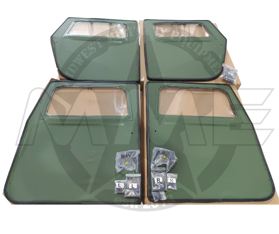 Green Soft Doors For Humvee/HMMWV(Set Of 4) M998/M1097/M1123/M1151 ...