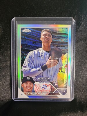 2023 Topps Chrome Update Anthony Volpe RC Rookie Debut Refractor #USC35 ...