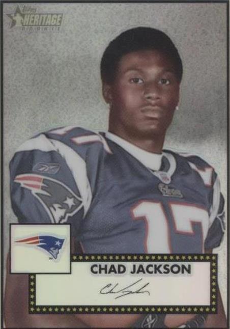 2006 Topps Heritage - Chrome Chad Jackson #THC57 Refractor /552 (RC ...