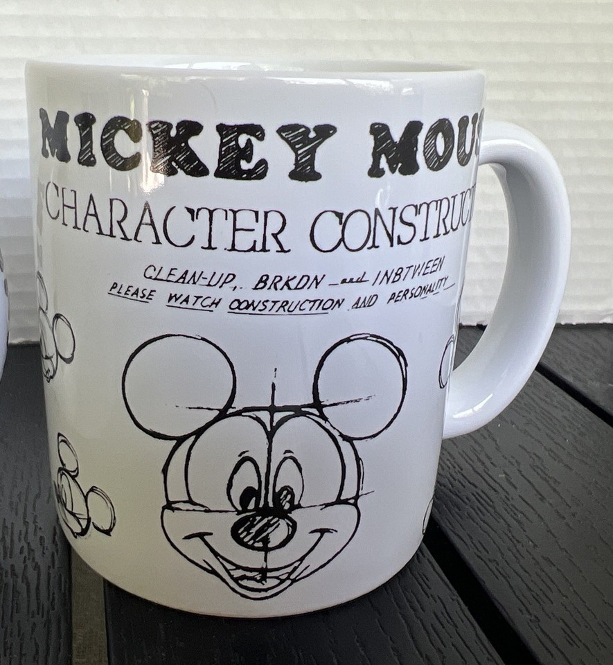 Set Of 2 Disney Parks Mickey & Minnie Mouse Character Construction ...