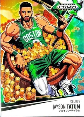 MAGNET 🧲 OF JAYSON TATUM PANINI PRIZM BLACK MANGA BOSTON CELTICS | eBay