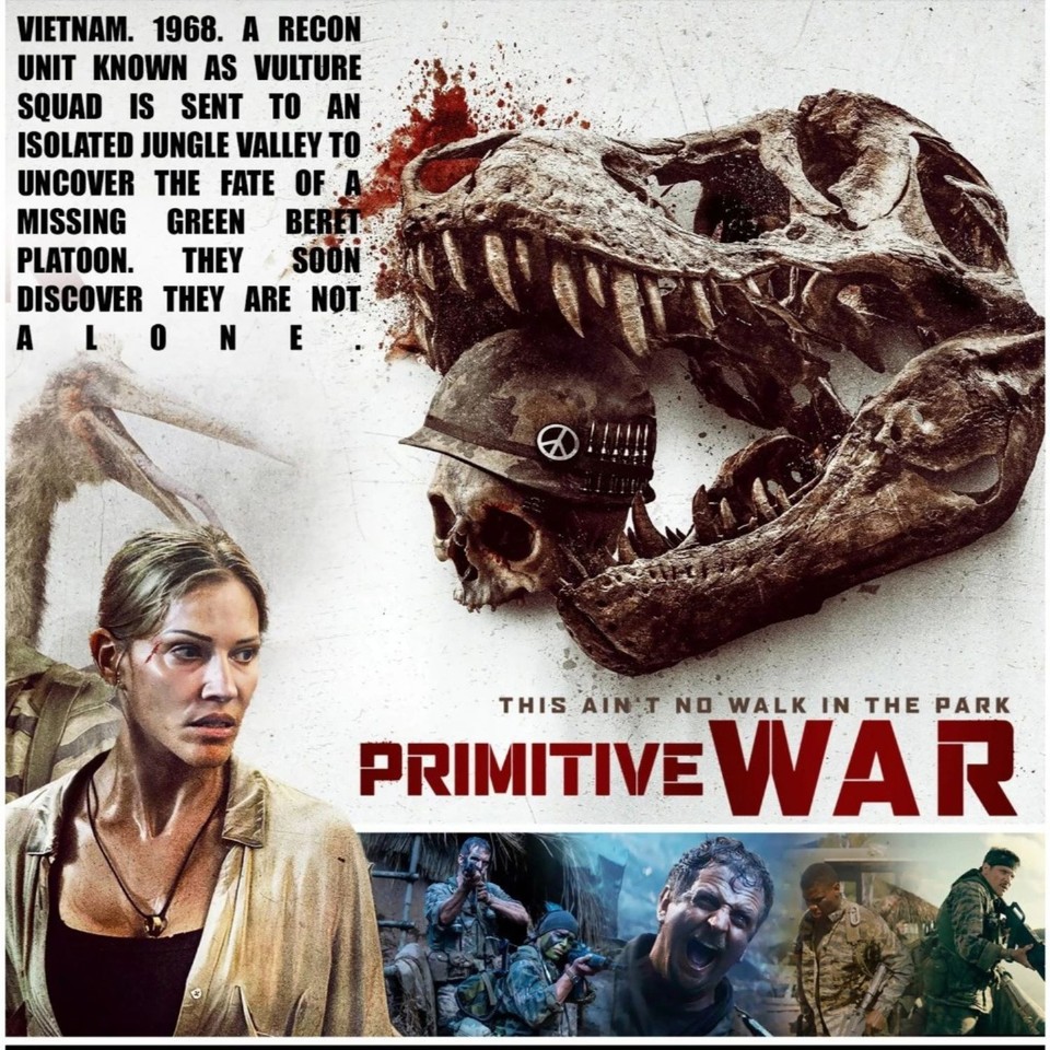 Primitive War 2025 DVD Action Horror Sci-Fic Movie Full HD Region Free ...