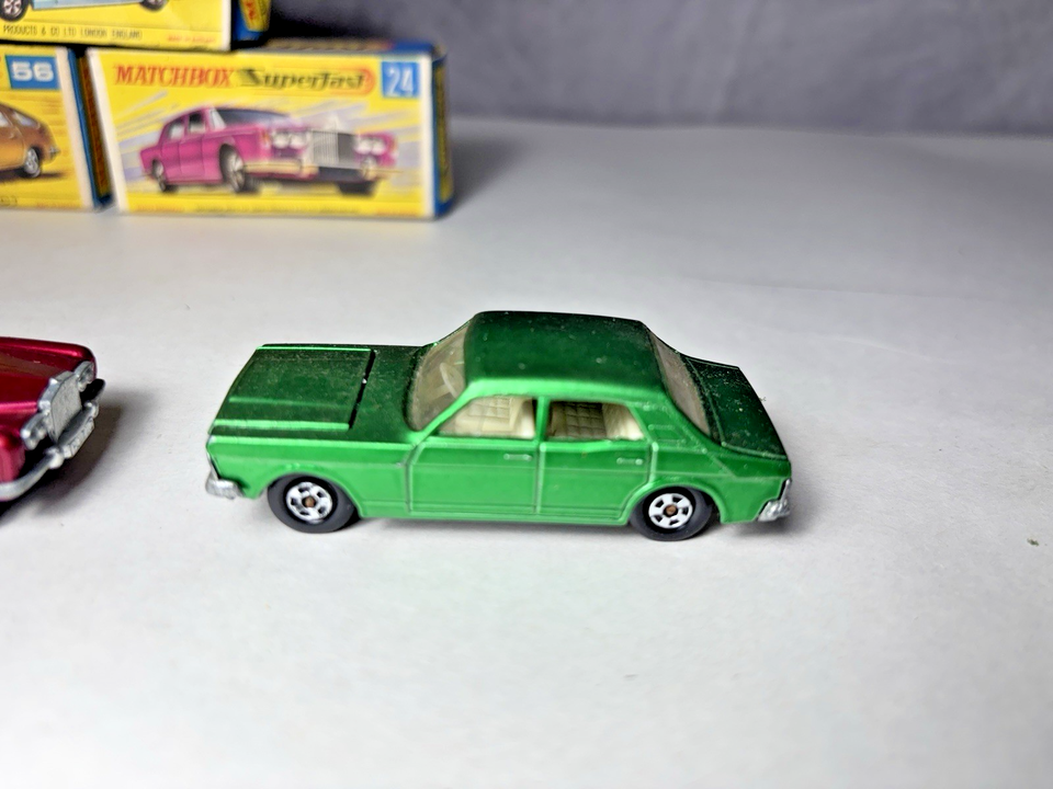 Three Matchbox Cars in Original Boxes # 24, 53 & 56 JA-8 | eBay