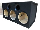 Custom Ported Sub Box Enclosure for 3 10" JL Audio 10W7 10W7AE-3 W7 ...