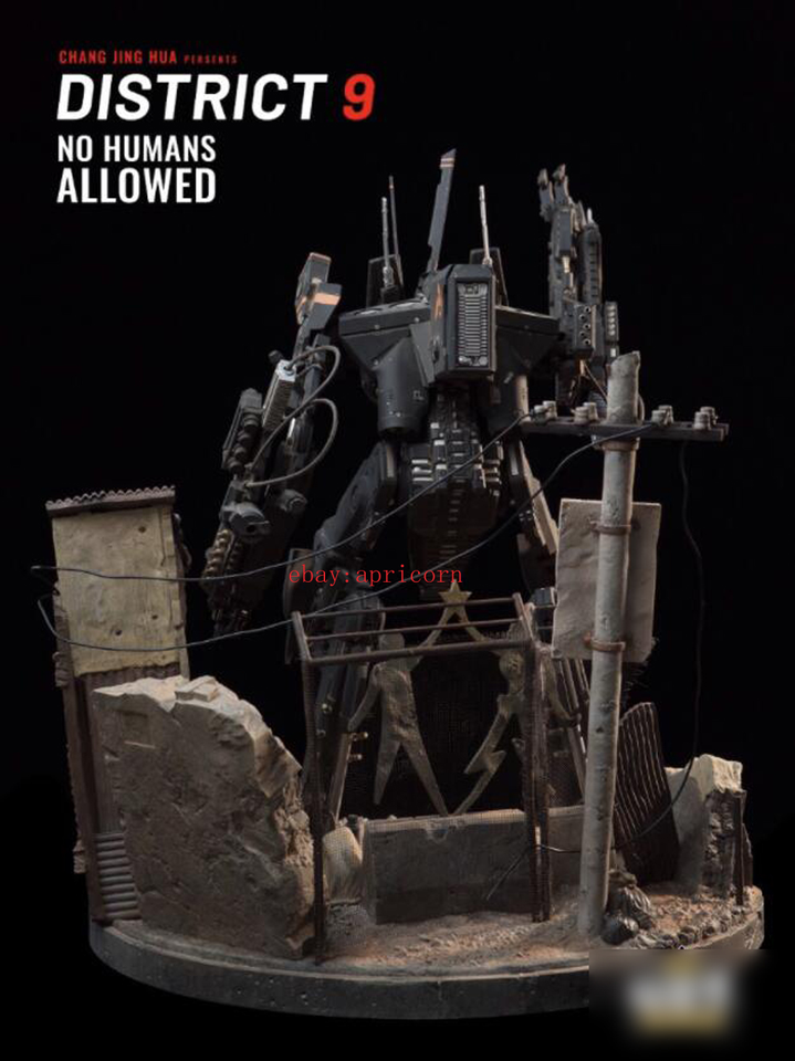 District 9 Prawns Scene Mecha CJH001 Statue Figure Collection Model ...