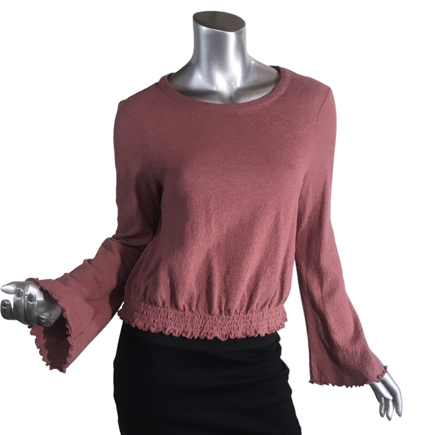 Madewell Texture And Thread Small Smocked Bell Sleeve… Gem