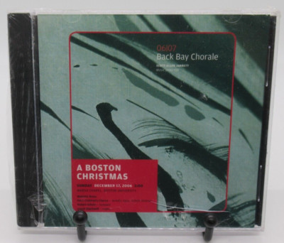 BACK BAY CHORALE: A BOSTON CHRISTMAS MUSIC CD, SCOTT JARRETT 2006 MARSH ...