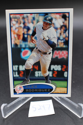 2012 Topps Alex Rodiguez #NYY2 Yankees | eBay