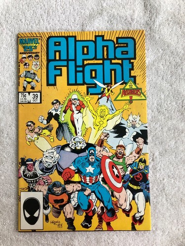 *Alpha Flight #39 (Oct 1986, Marvel) VF 8.0 | eBay