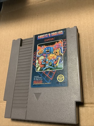 Nintendo NES Ghosts and Goblins Vintage Video Game | eBay