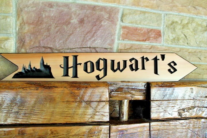 Fictional Fantasy Land Arrows, Literary Directional Signs, Kids Library ...