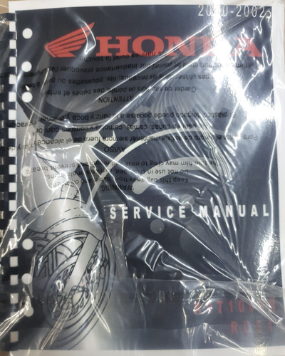 Honda RVT 1000 R RC51 SP1 & SP2 Service-Shop-Repair Manual PRO GRADE ...