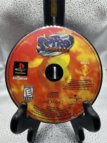 Spyro Ripto's Rage (Playstation 1 PS1 Black Label) Disc Only Tested | eBay