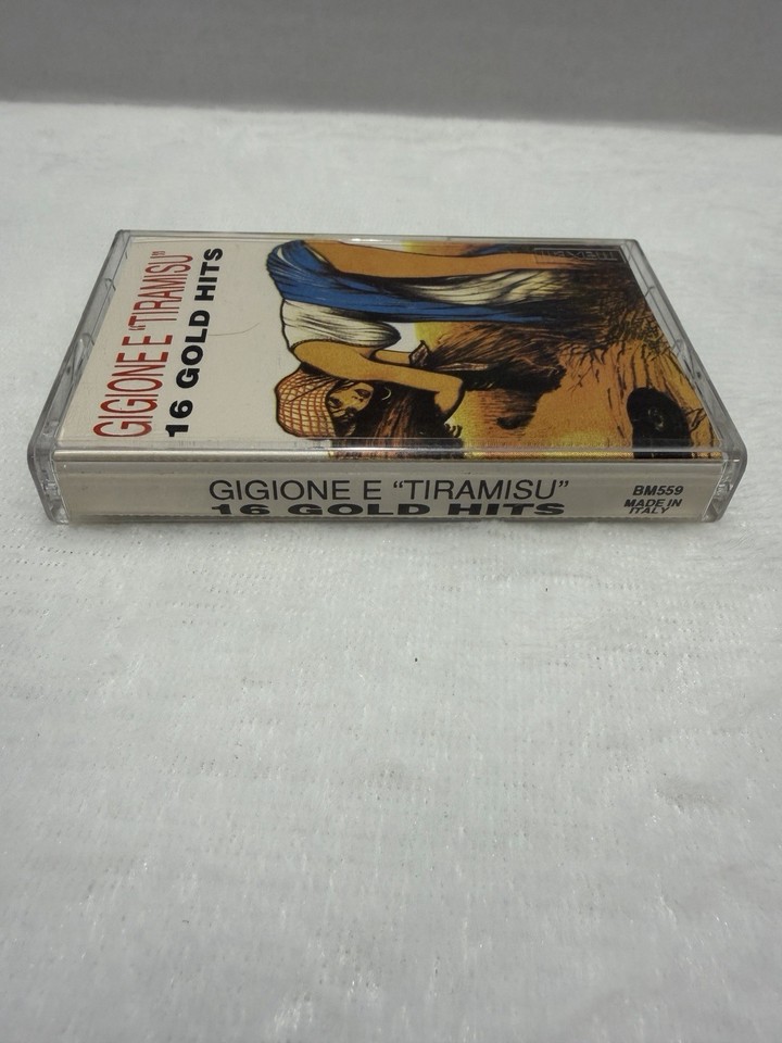 Gigione E “Tiramisu” 16 Gold Hits Audio Cassette Tape in Italian | eBay