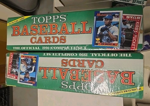 Topps 1990 Complete Set Major League Baseball Cards NEW SEALED Ken ...