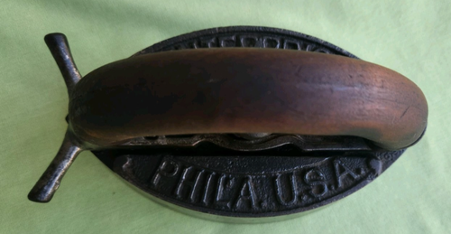 Enterprise Sad Iron or Flat Iron. Unusual Protrusions & Unusual Marking ...