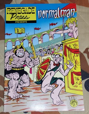 VINTAGE NORMALMAN #9 (1985) RENEGADE PRESS COMIC BOOK EXCELLENT ...
