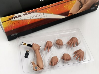 1/6 Hands Arm Comlink Figure Hot Toys MMS478 Revenge Of The Sith Obi ...