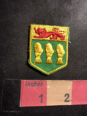 Small Saskatchewan, Canada Coat Of Arms Heraldry Crest Patch 93K4 | eBay