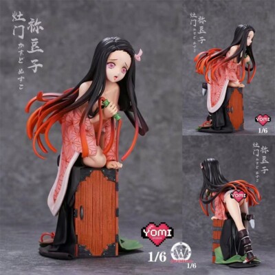 In Stock Demon Slayer Kamado Nezuko Resin Model Yomi Studio 1/6 Figures ...