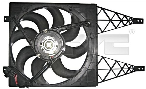 TYC Radiator Fan For SKODA SEAT VW Fabia I II Roomster Cordoba Fox ...