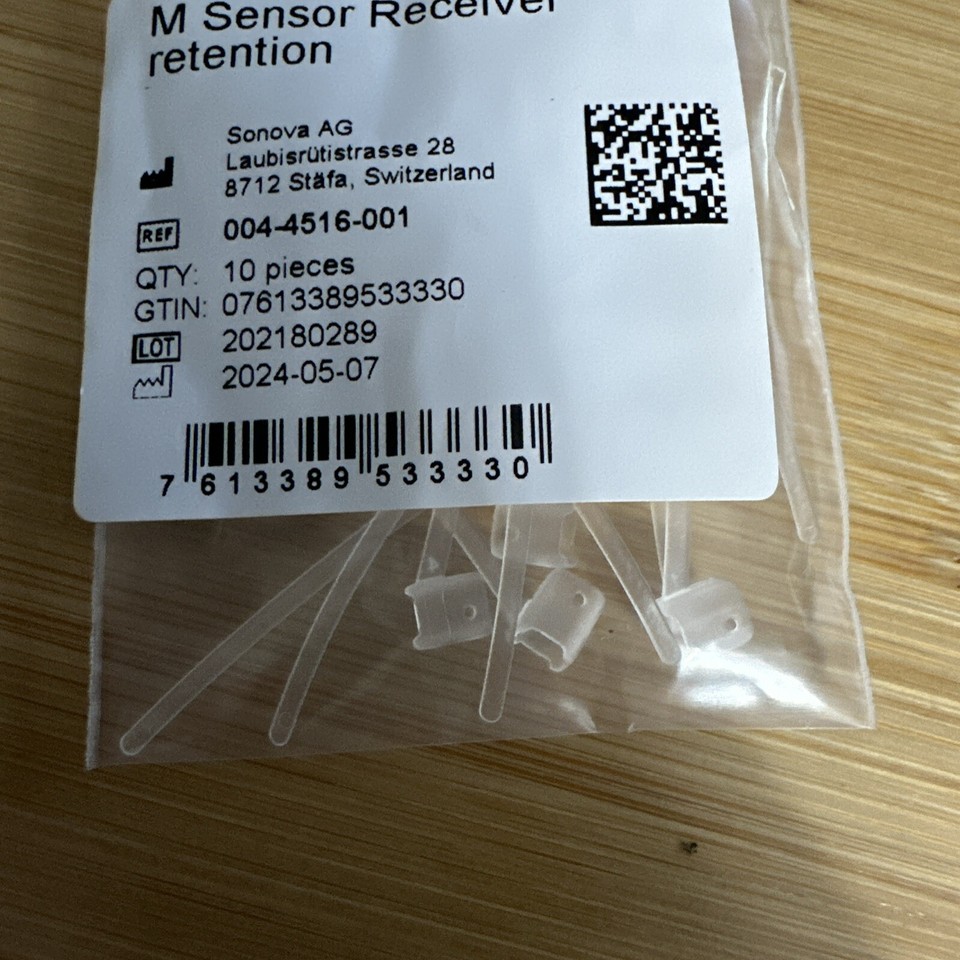 PHONAK Hearing Aid RIC Medium Sensor Receiver Retention Sport Locks ...