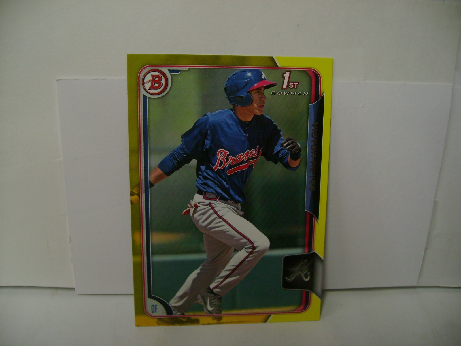 VICTOR REYES 2015 BOWMAN PROSPECTS YELLOW #BP97 | eBay