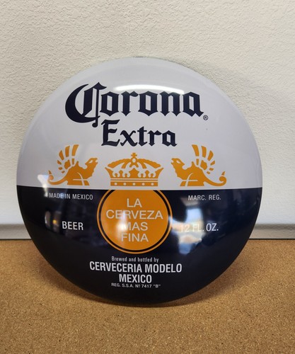 Corona Extra Mexico 15.75" Dome Tin Metal Sign | eBay