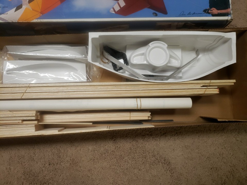 GREAT PLANES - Ultimate Biplane .40 Size RC Kit - 43" Wingspan - New | eBay