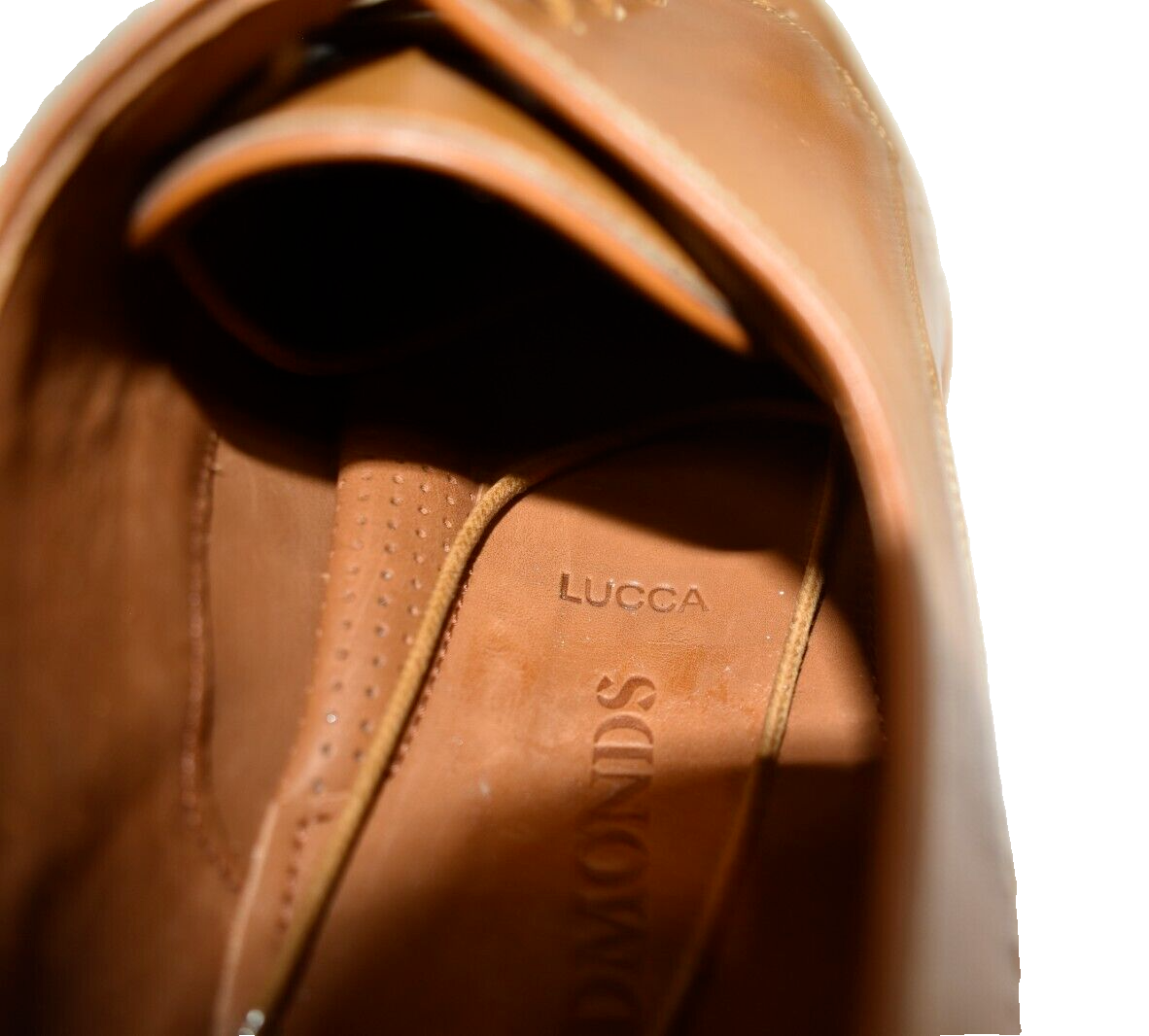 New! Allen Edmonds Lucca Derby Walnut Leather 11 D 511805 DD374 Made in ...