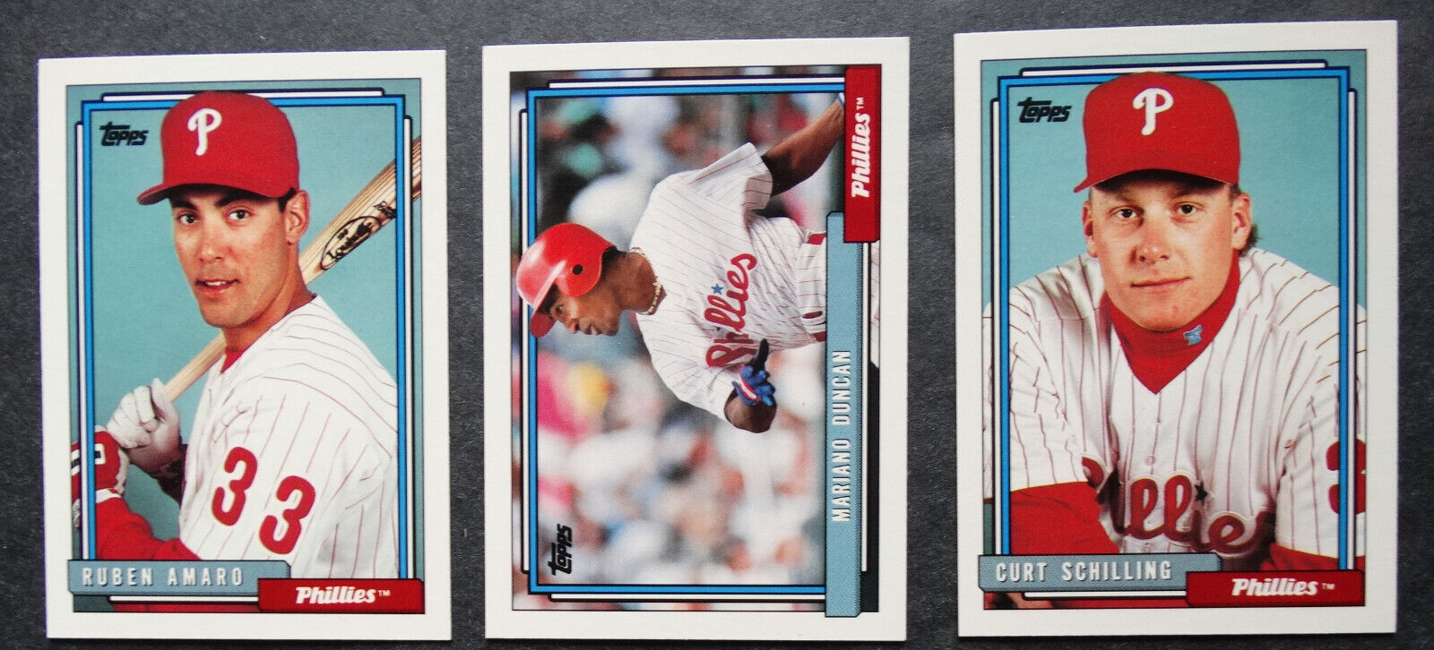 1992 Topps Traded Philadelphia Phillies Team Set of 3 Baseball Cards | eBay