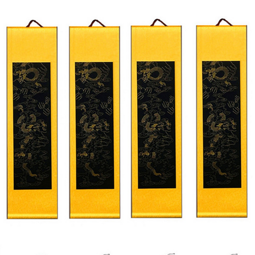 2X Blank Xuan Paper Scroll Artwork Chinese Calligraphy Painting Wall ...