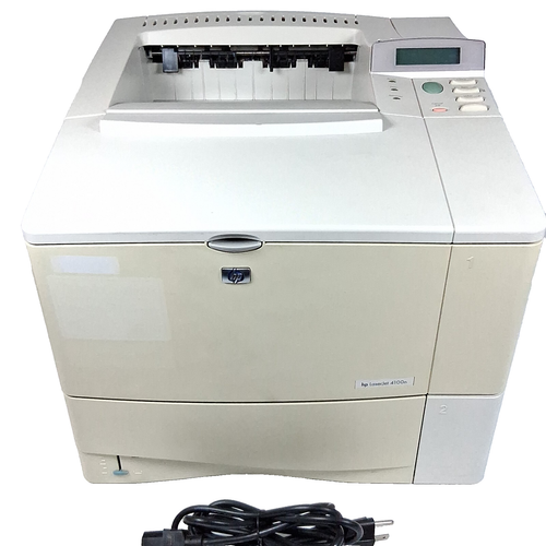 HP LaserJet 4100n Printer w/ Legal Tray + Near-New Toner TESTED - Free ...