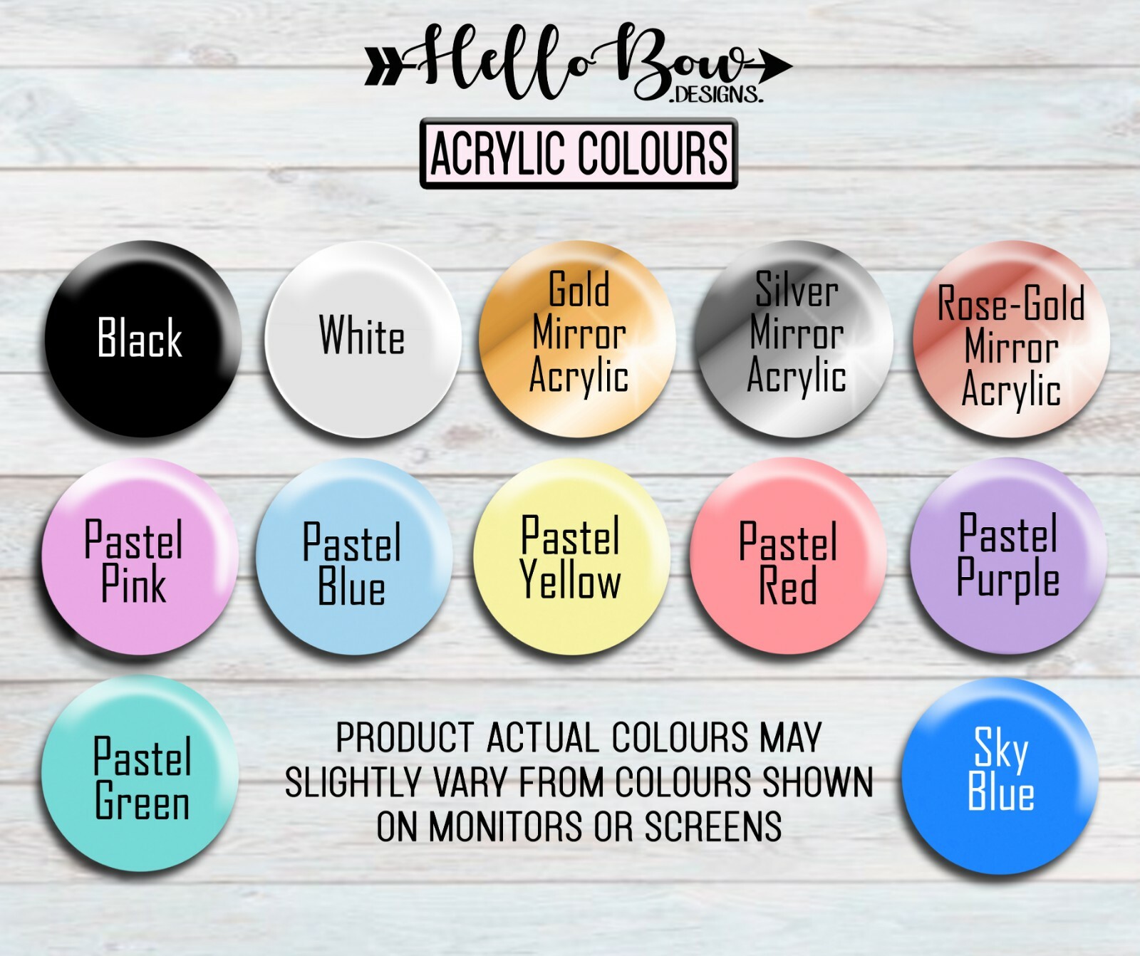 30cm Gloss Acrylic Letters, Price is PER Letter, lots of Colours ...