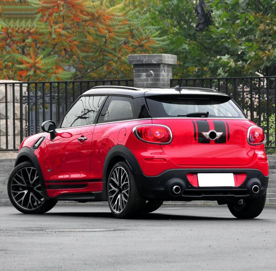 Car Sticker For Mini Cooper Paceman R61 JCW Hood Trunk Racing Stripe ...