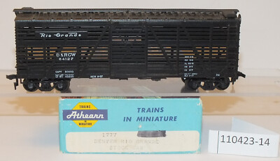 Rio Grande 40' Stock Car Athearn - HO scale | eBay