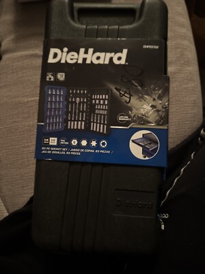 Diehard 3/8" Drive Tri-fold Ratchet Socket Set - 83 Piece- (DHP55152 ...